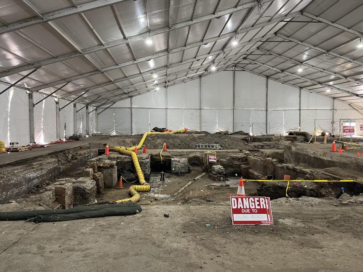 Archaeological Dig For Pre Gas Line Installation - Element Event Solutions