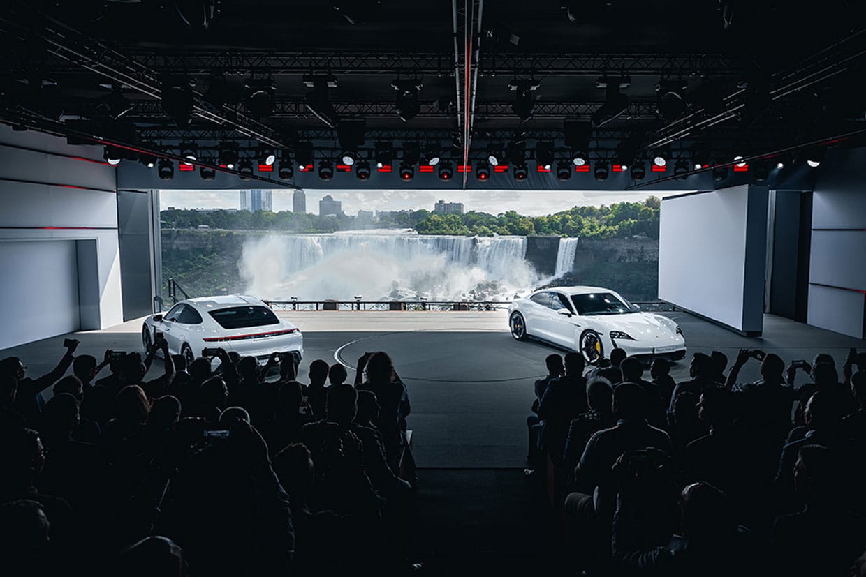 Porsche International Electric Car Launch - Element Event Solutions